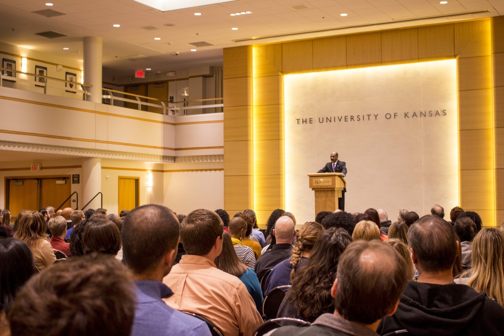 Dr. Larry Davis visits KU for a discussion on social and racial issues ...